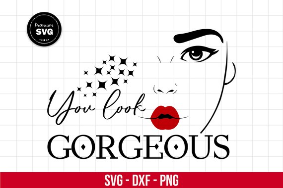 Te ves hermosa svg Maquillaje svg Citas de maquillaje svg - Etsy México