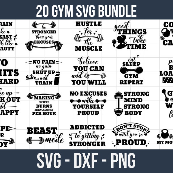 Fitness Svg - Etsy