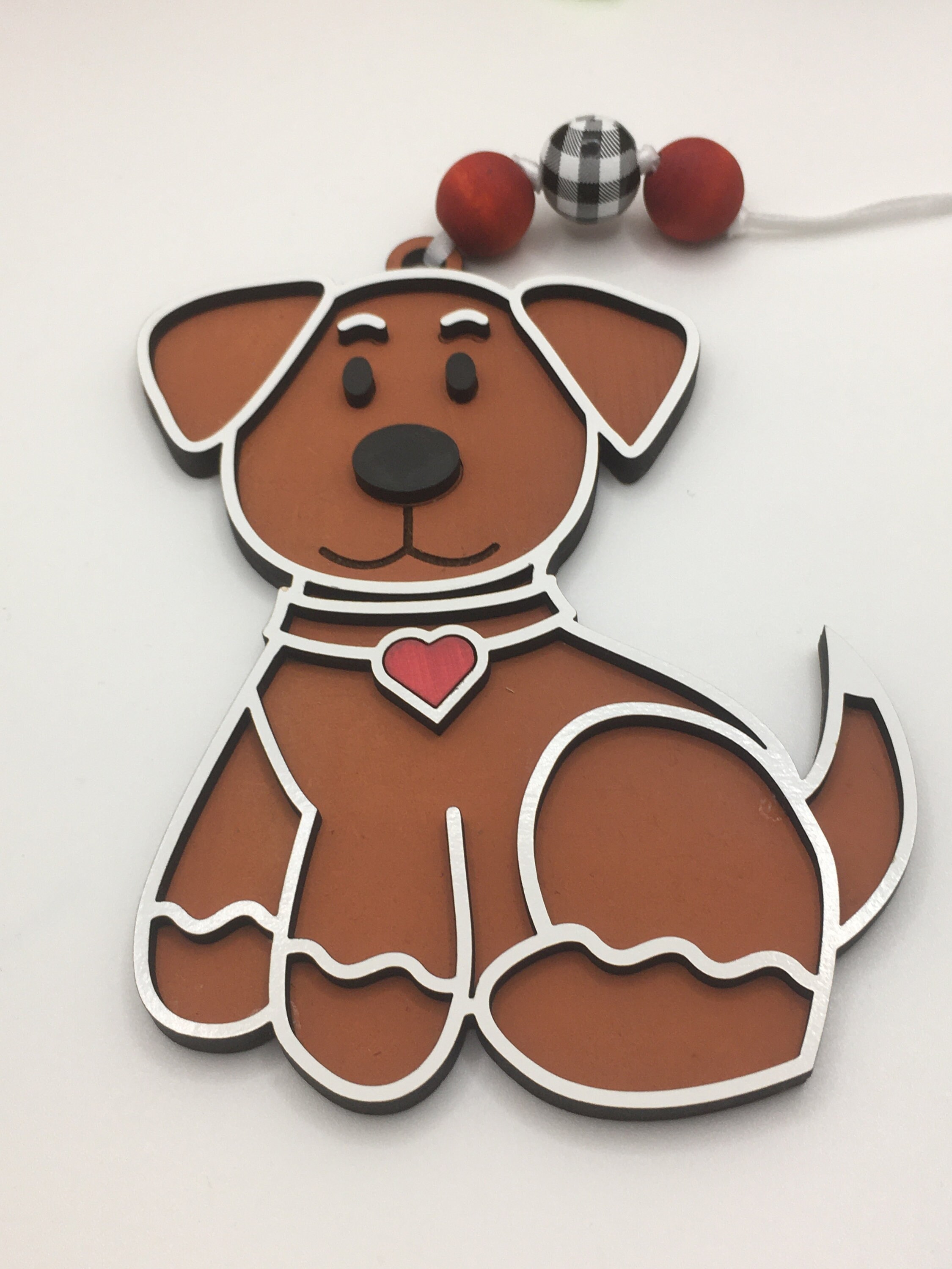 DIGITAL FILE: Gingerbread Dog SVG - Etsy