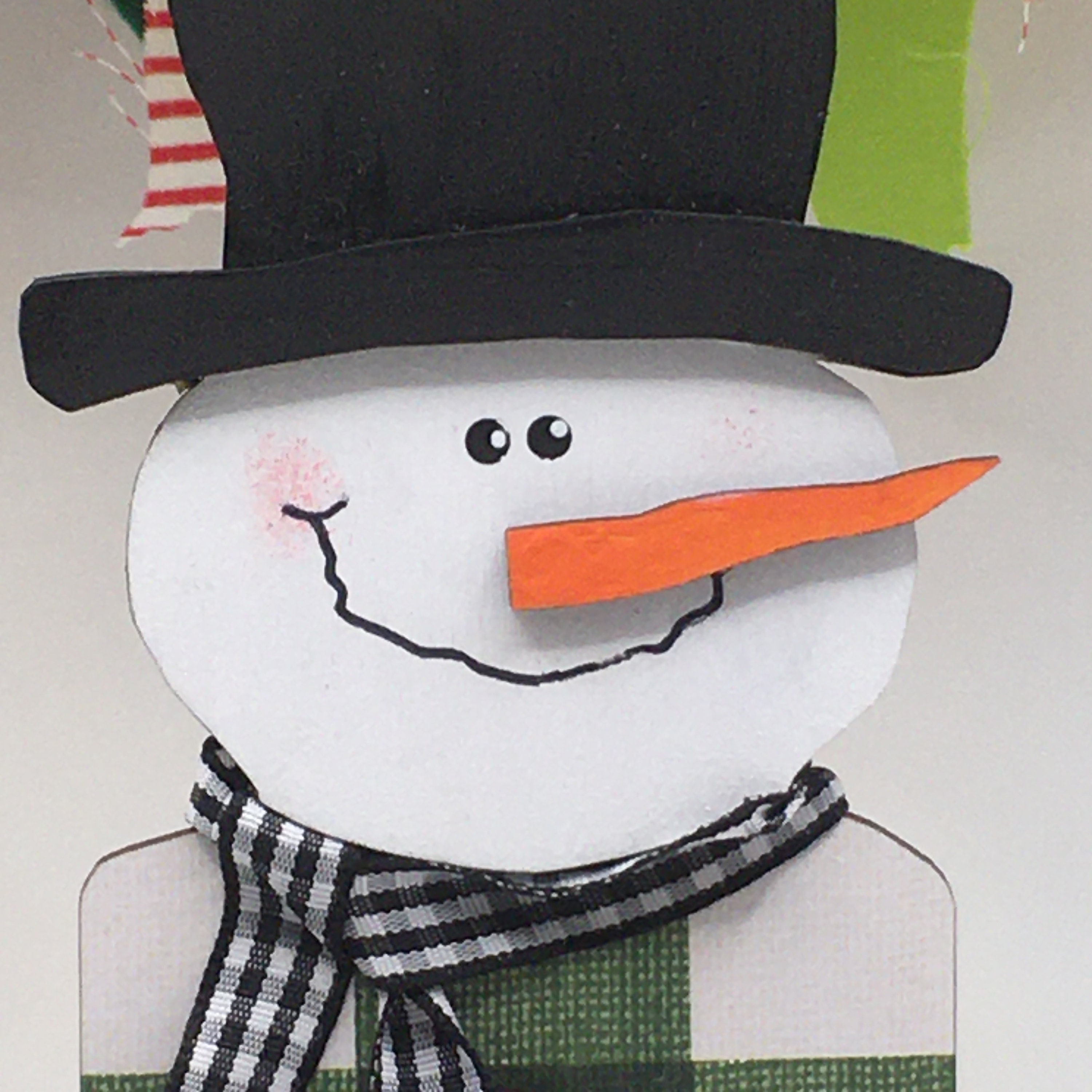 Farmhouse Snowman Standing Decoration - Etsy