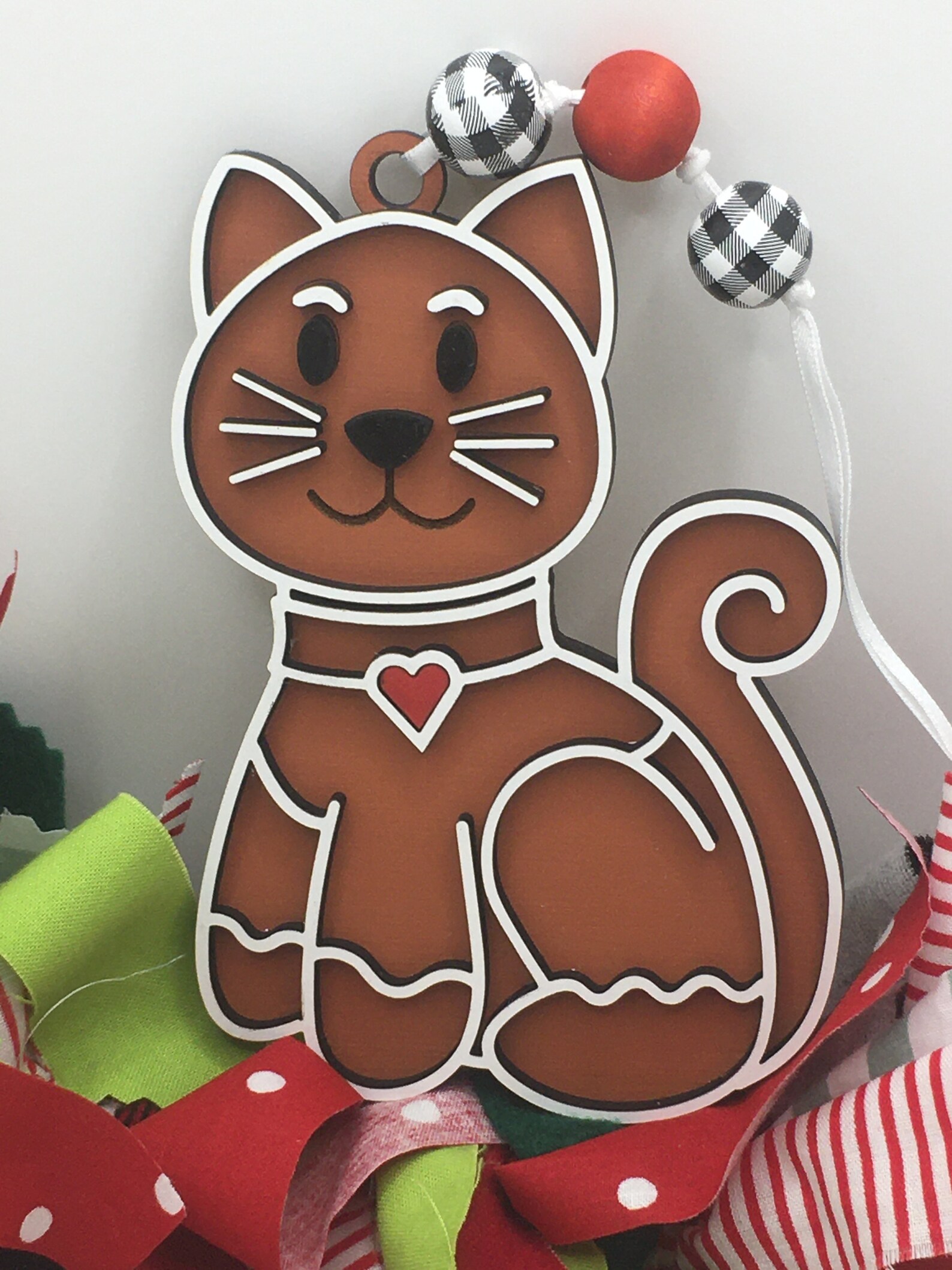 DIGITAL FILE: Gingerbread Cat SVG - Etsy