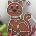 DIGITAL FILE: Gingerbread Cat SVG - Etsy