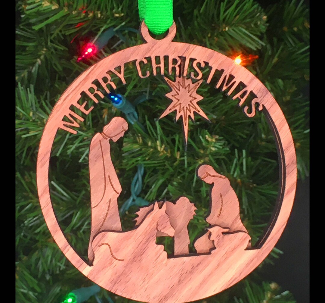 Laser Cut Nativity Scene - Etsy