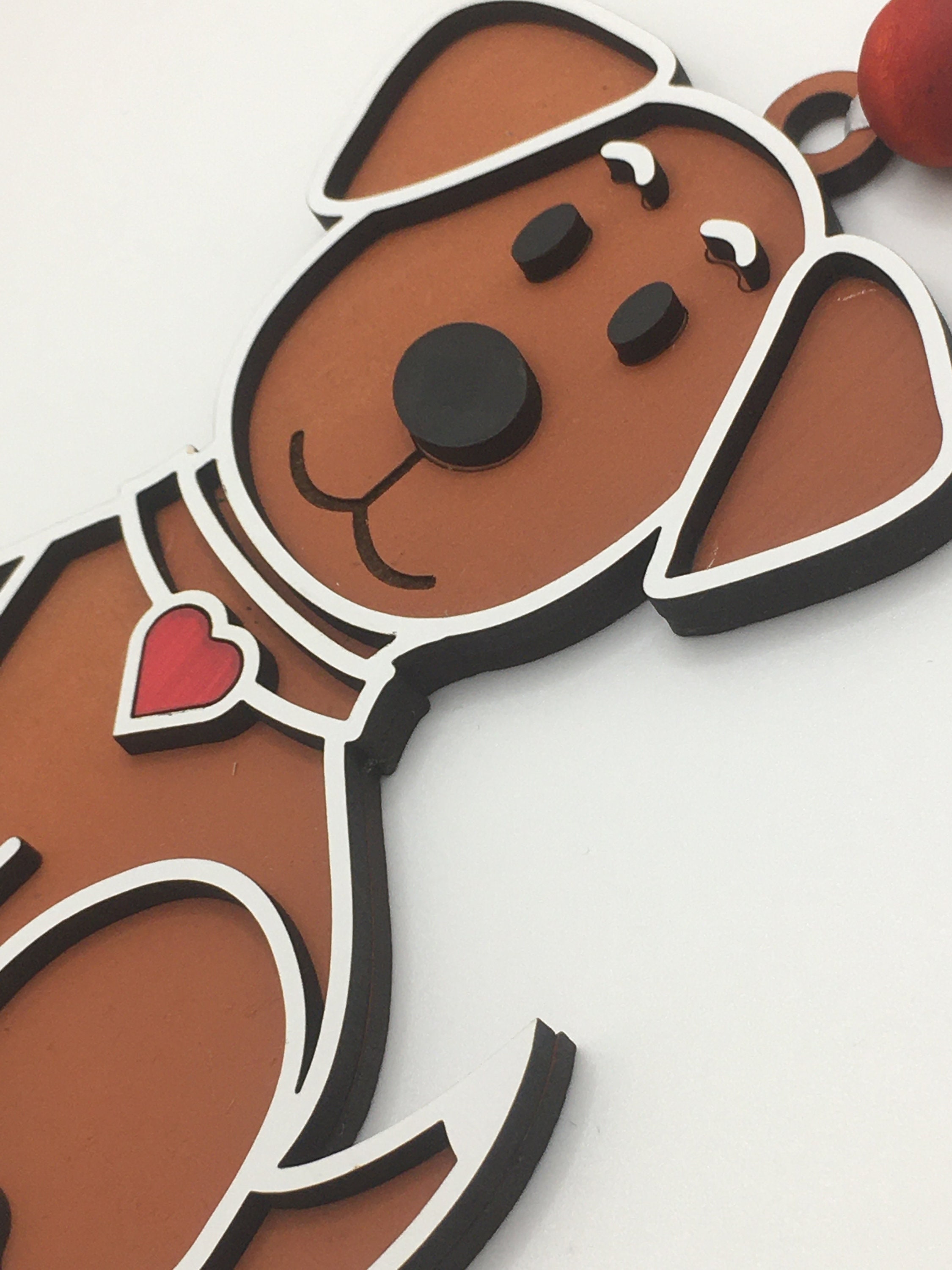 DIGITAL FILE: Gingerbread Dog SVG - Etsy