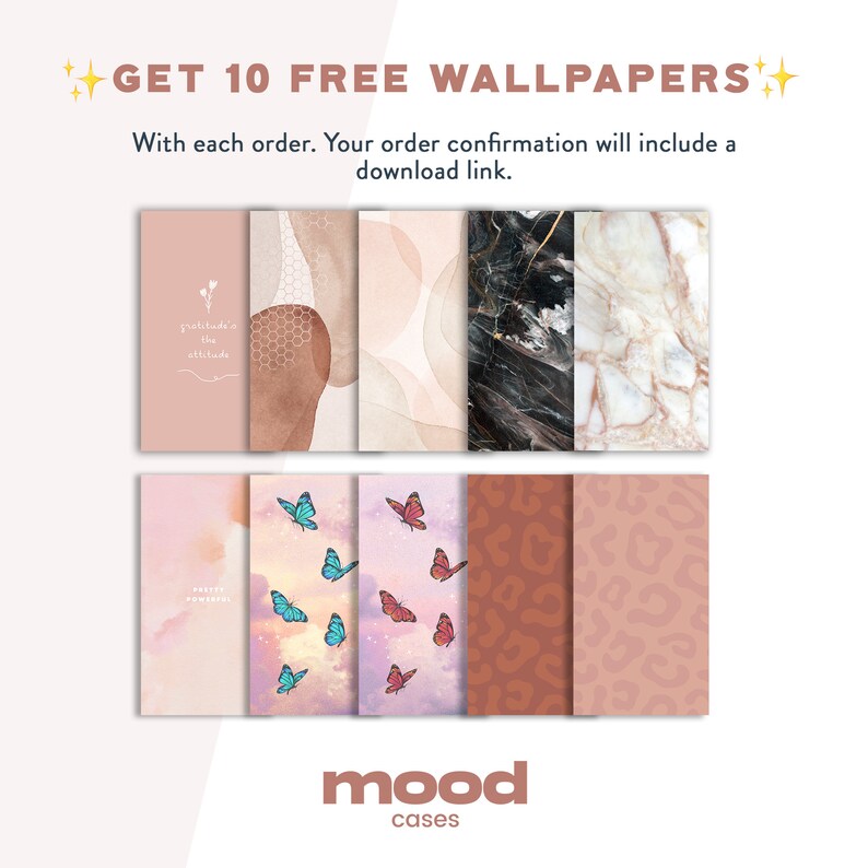 Pink Swirl Phone Case Clear Case With Design Trendy Phone - Etsy