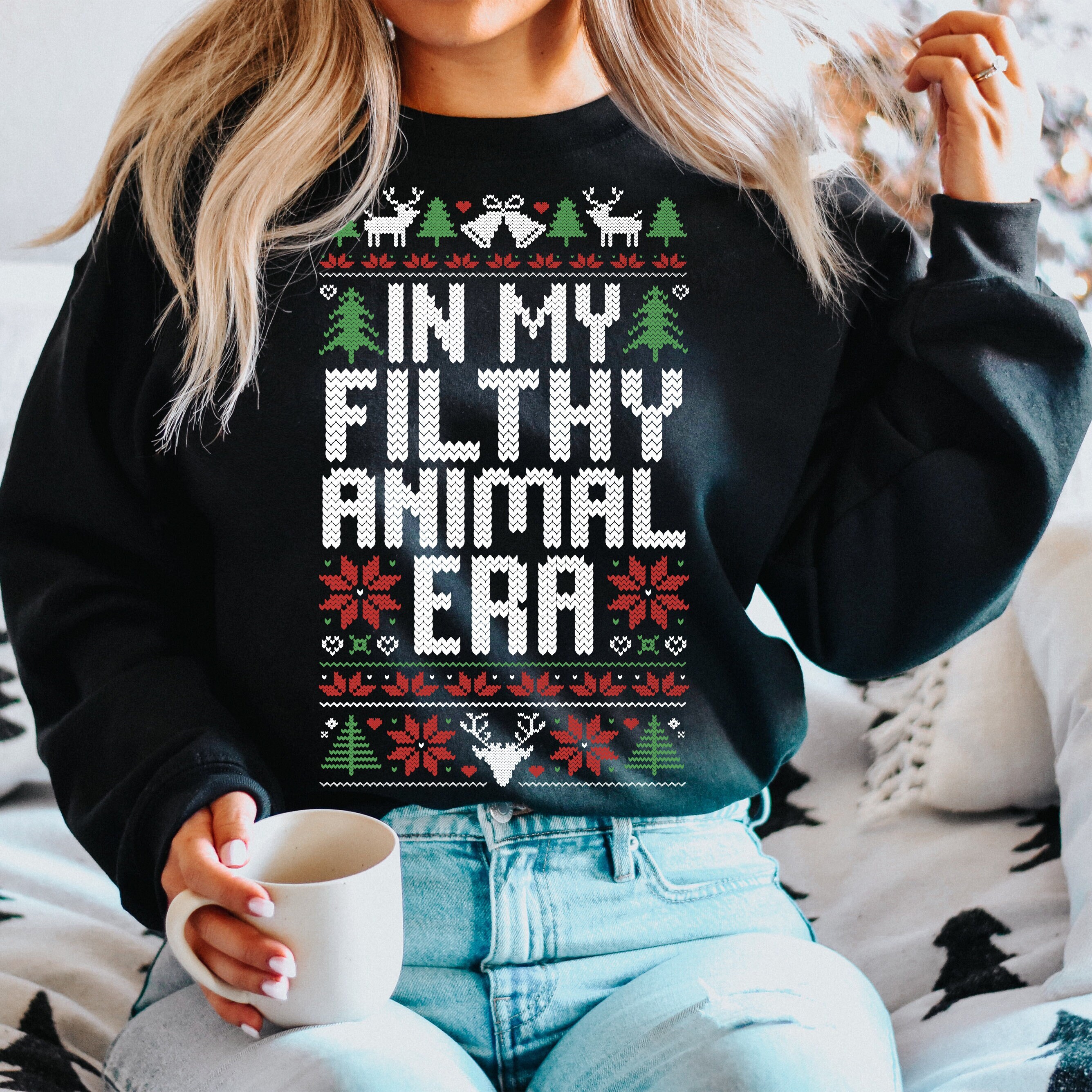 Merry Christmas Ya Filthy Animal Sweater Tumblr