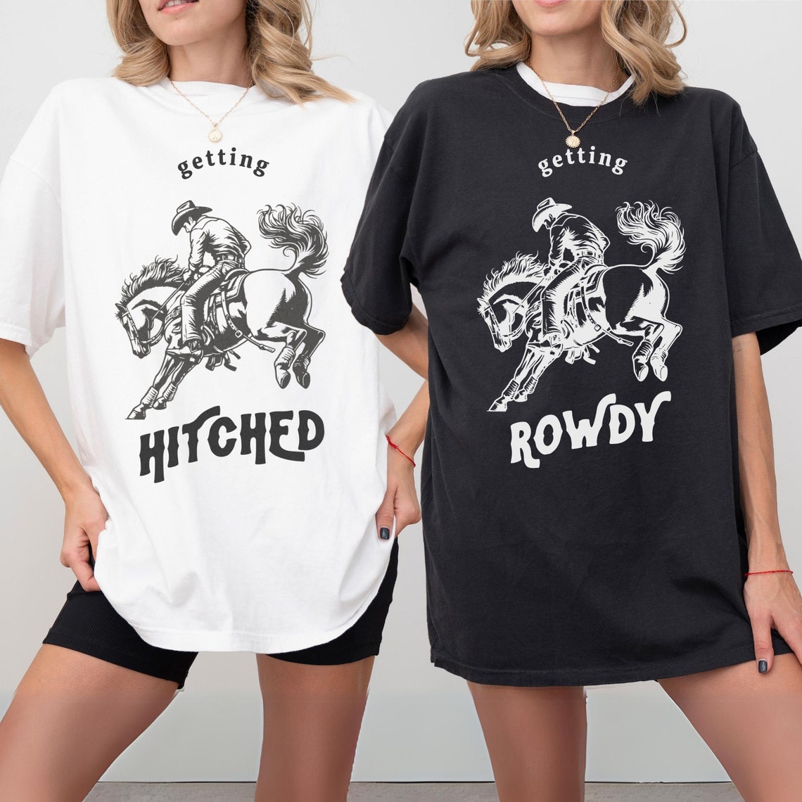 Getting Rowdy Getting Hitched, Matching Nashville Bachelorette T Shirts ...