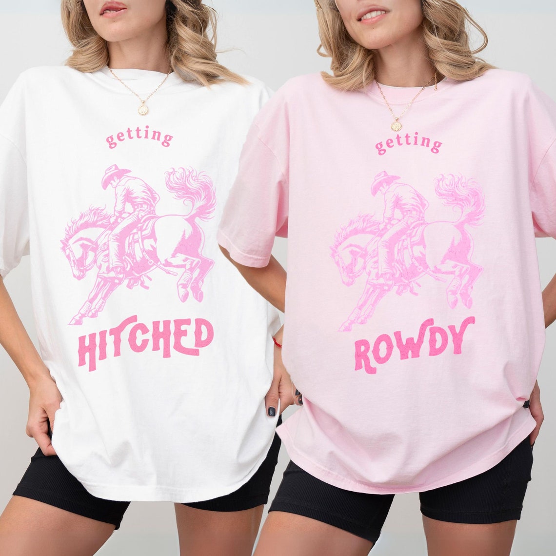 Getting Rowdy Getting Hitched, Matching Nashville Bachelorette T Shirts ...