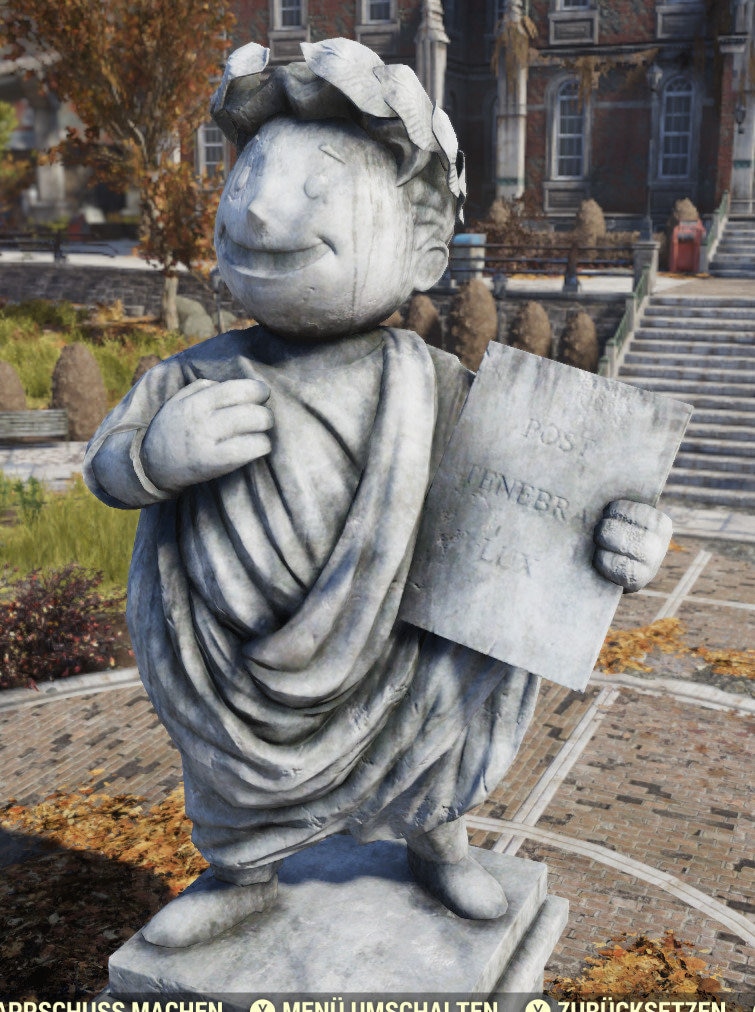 Vaulttec University Statue Replica Fallout 76 - Etsy Sweden