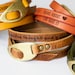 Personalized Leather Wrap Bracelet, Engrave Custom Words, Rustic Brown ...