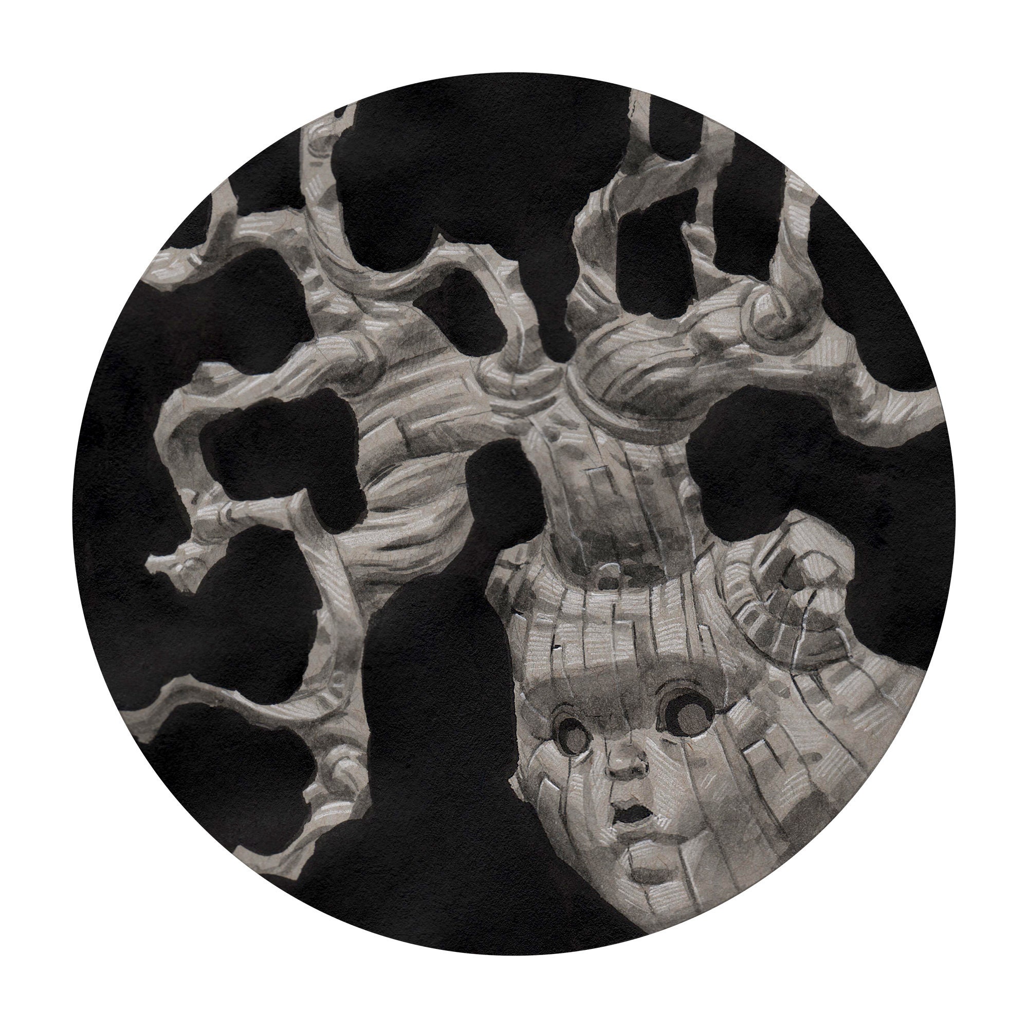 Tree Baby: an Uncanny Forest Ent Painting - Etsy