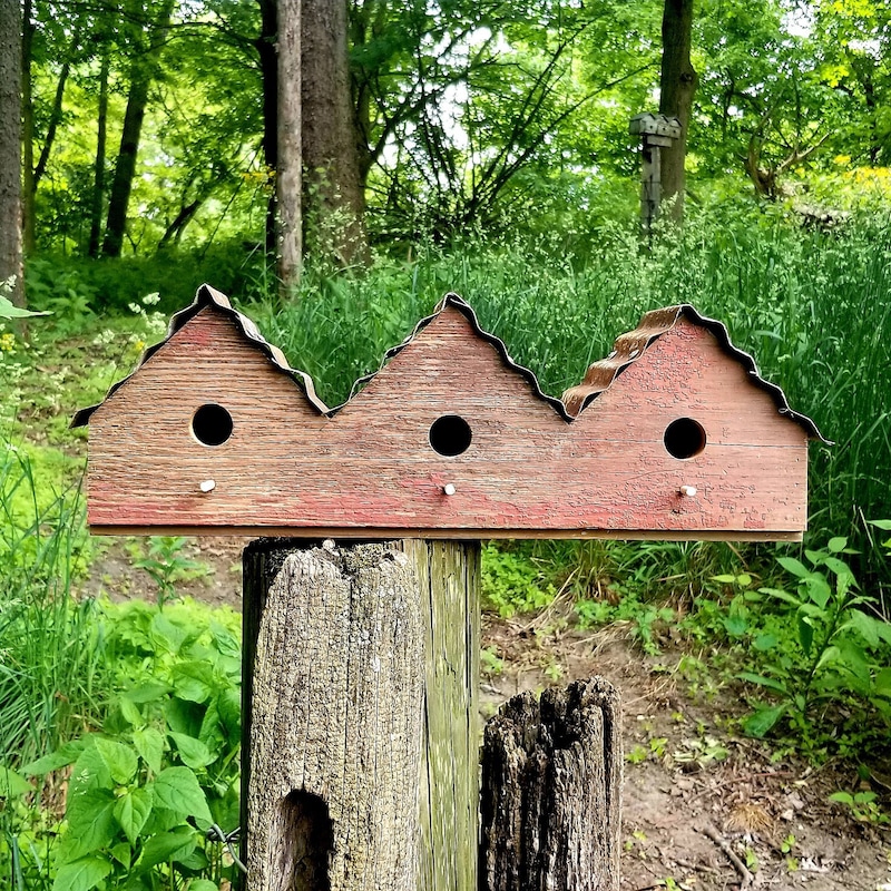 Rustic Birdhouse - Etsy