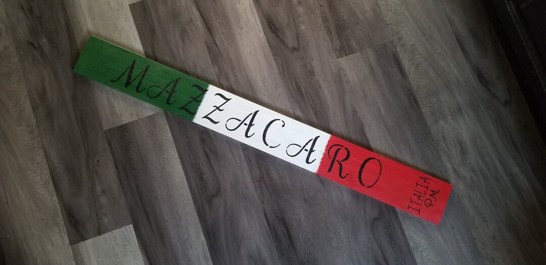 Italian Signscustom Italian Signsitalian Decoritalian Wall ...
