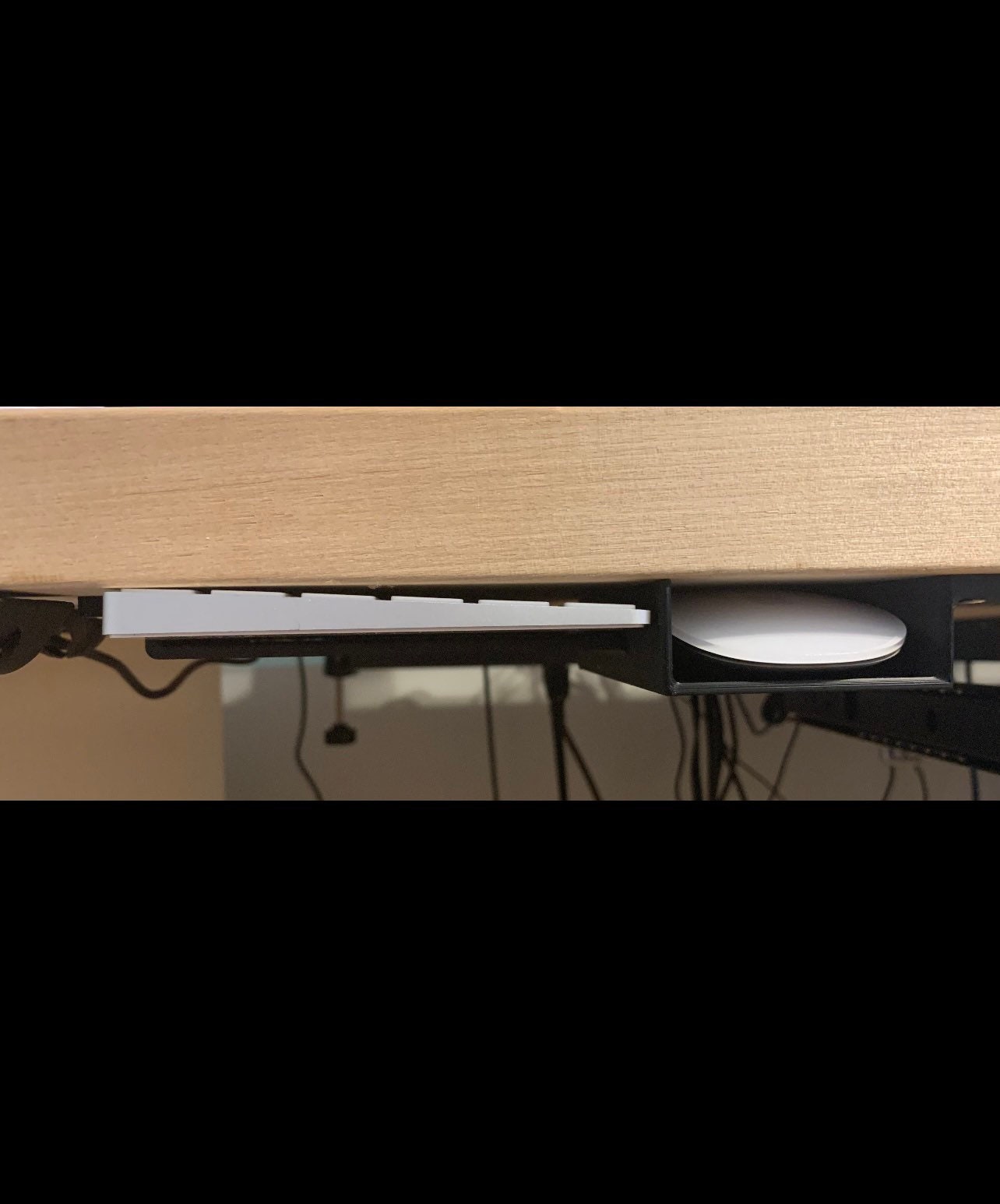 Apple Magic Keyboard under desk mount storage | Etsy
