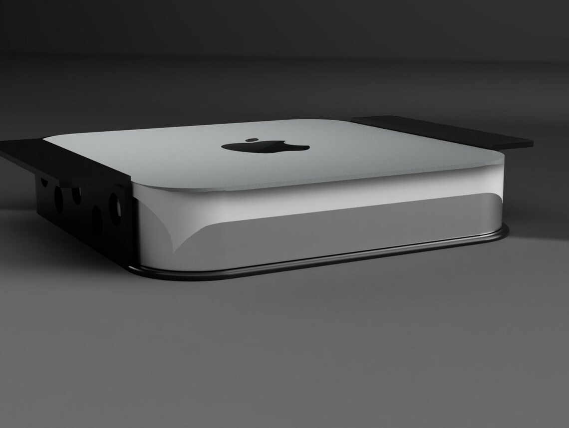 Mac Mini Mount With Mounting Screws Available in 3 Colors - Etsy
