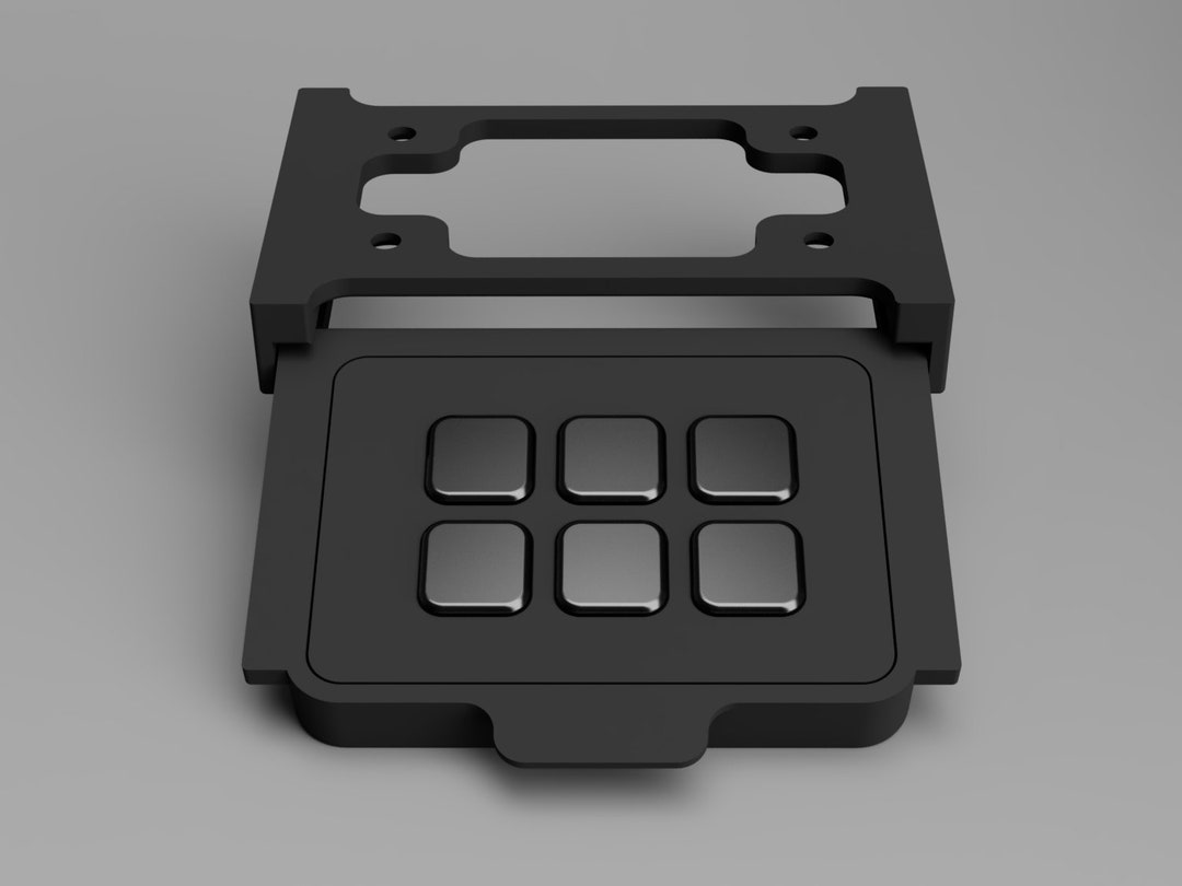 Elgato Stream Deck Mini Six Key Under Desk Mount With Mounting Screws ...