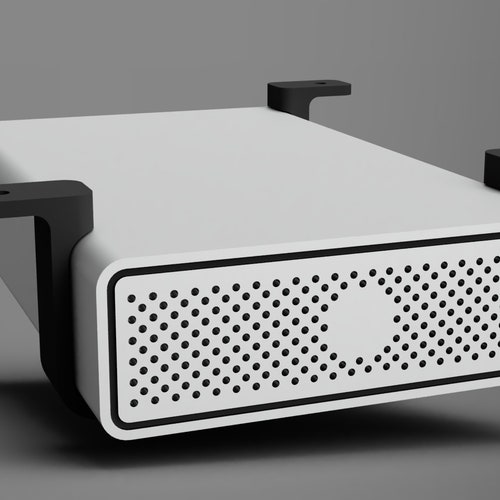 OWC Thunderbolt Dock Under Desk Mount With Mounting Screws - Etsy UK OWC Thunderbolt Dock Under Desk Mount With Mounting Screws - Etsy UK