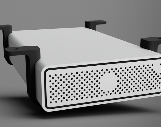 Under Desk or Wall Mount for Caldigit TS3 Plus Dock With Mounting ...