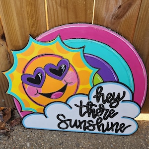 Sun Shine Door Hanger | Spring Door Hanger | Summer Door Hanger | Sun ...