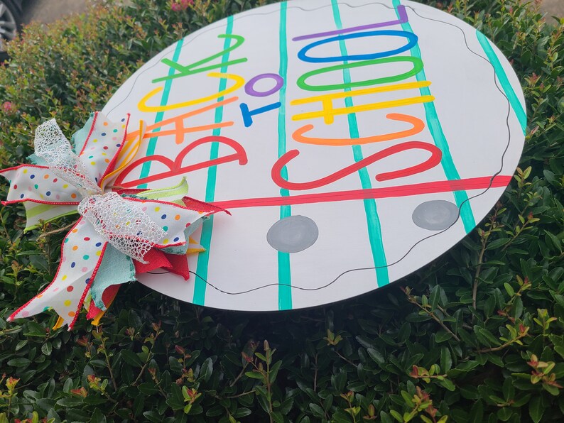 Back to School Door Hanger| Classroom Door Hanger | Teacher Door Hanger ...