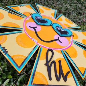 Sun Shine Door Hanger | Spring Door Hanger | Summer Door Hanger | Sun ...