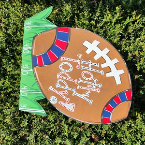 Football Door Hanger | Football Sign | Football Door Decor | Sports ...
