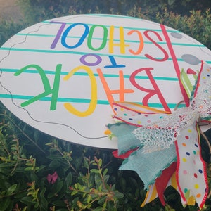 Back to School Door Hanger| Classroom Door Hanger | Teacher Door Hanger ...