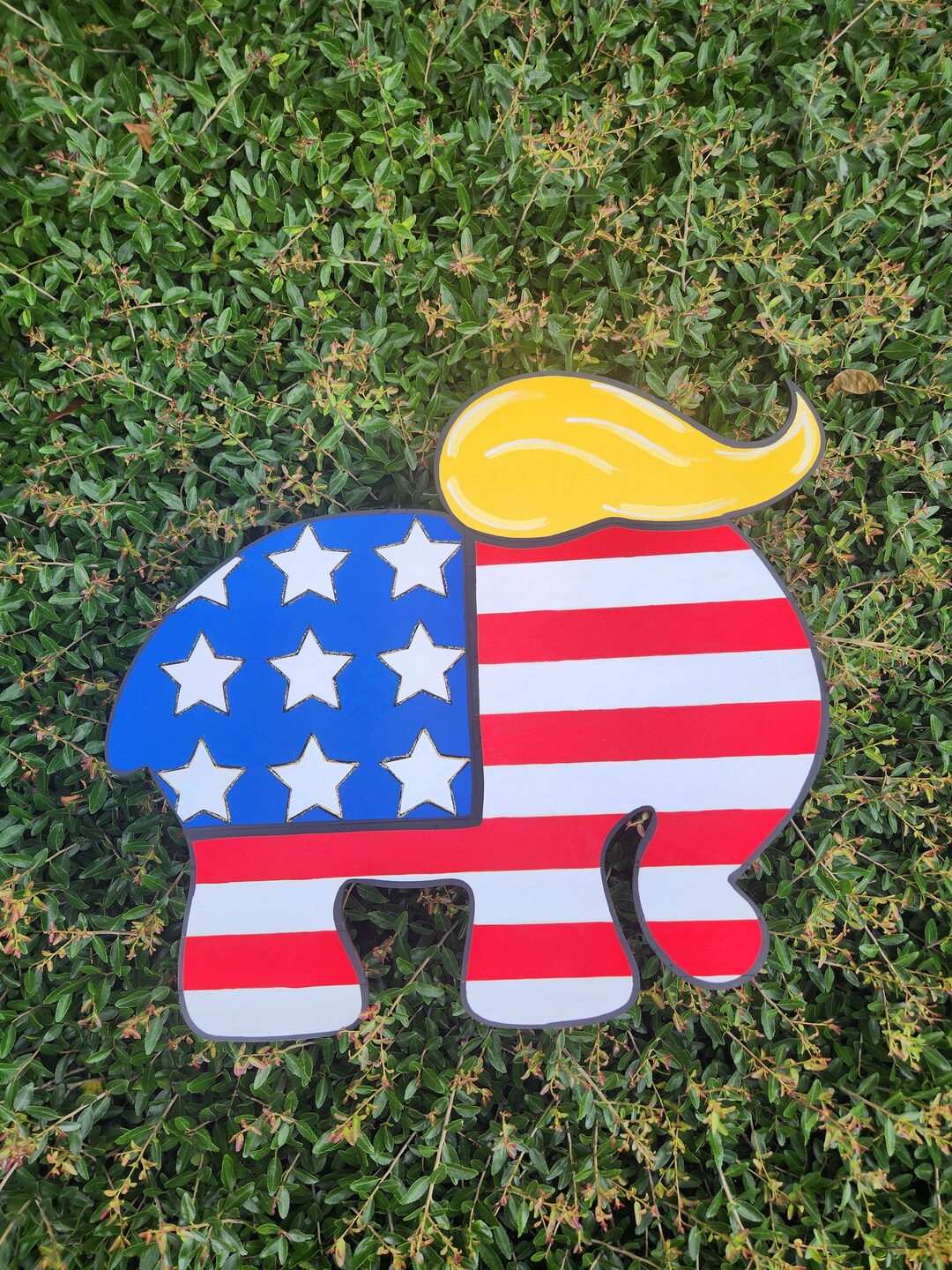 Trump Republican Door Hanger USA Patriotic Door Hanger 4th of July ...