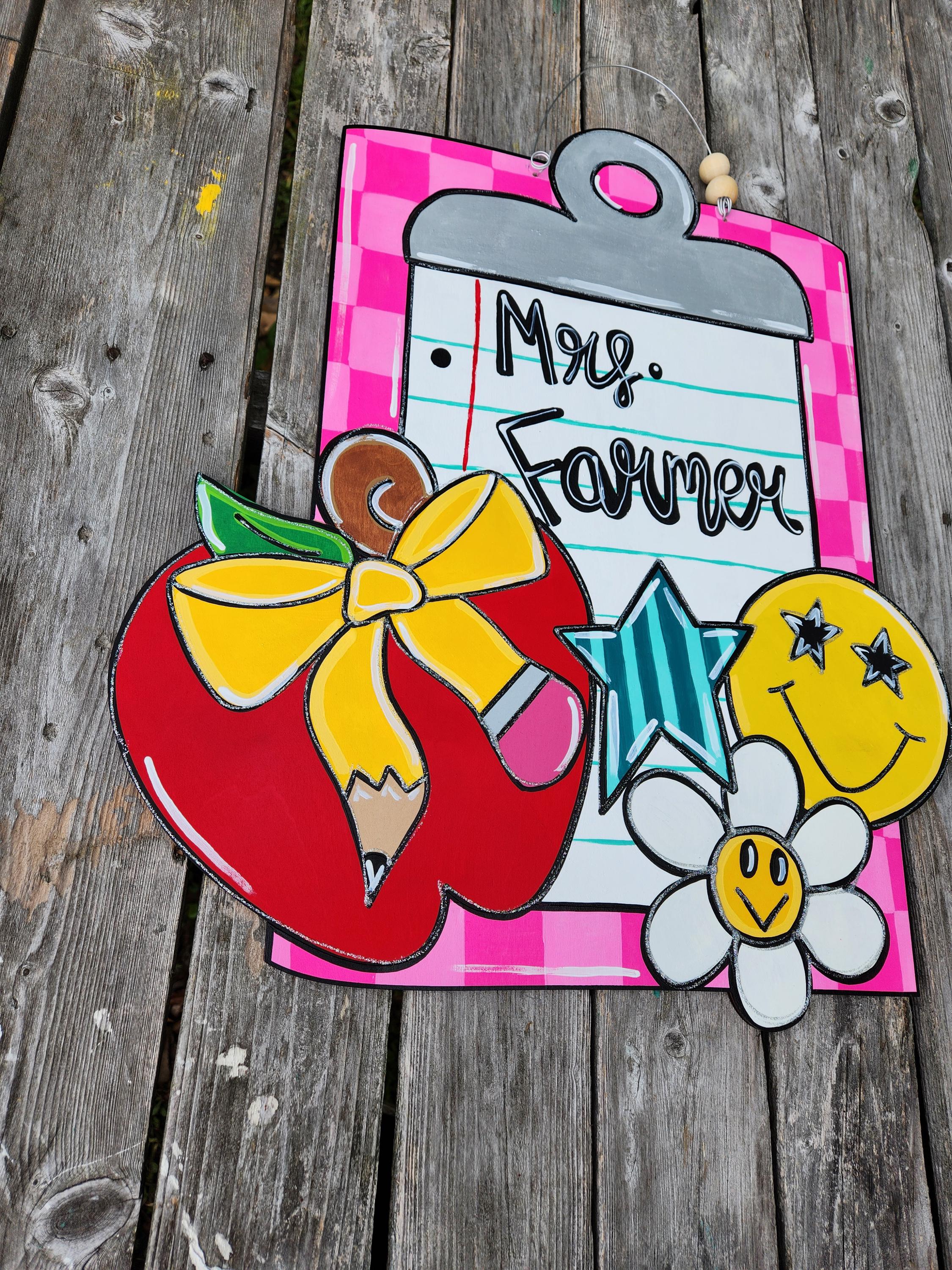 Back to School Door Hanger| Classroom Door Hanger | Teacher Door Hanger ...