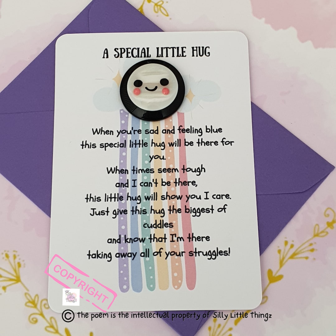 Pocket Hug A Special Little Hug Kids Pocket Hug Keepsake Gift for A ...