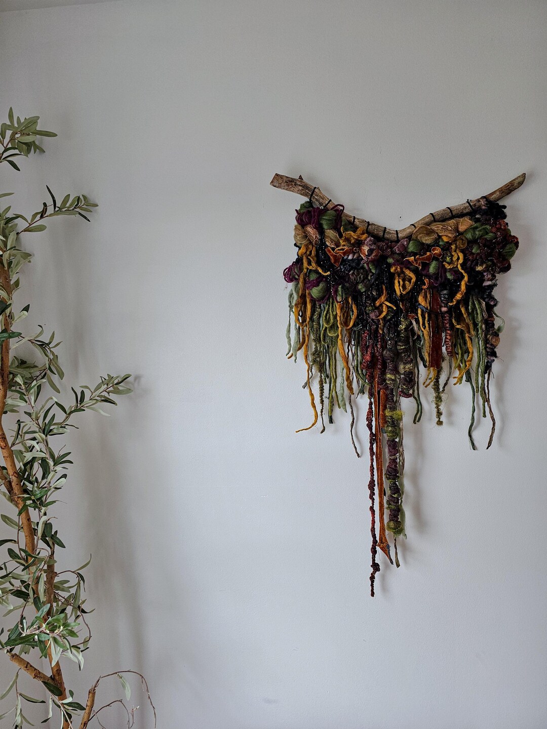 Evermore 'care', Woven Wall Hanging, Wall Hanging, Nursery Wall Decor ...