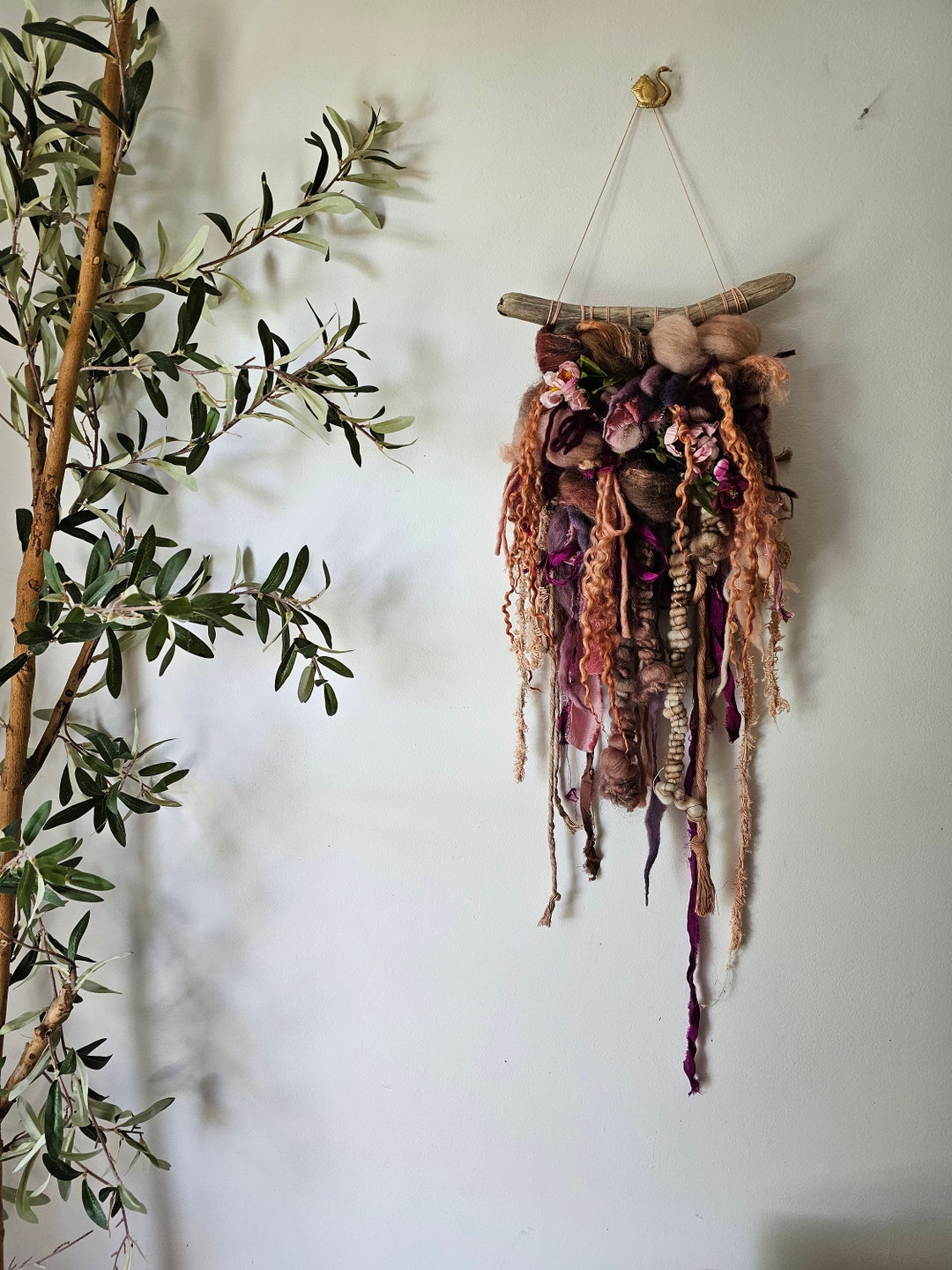 Aphrodite, Woven Wall Hanging, Wall Hanging, Nursery Wall Decor, Boho ...
