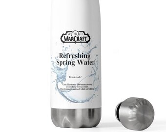 Warcraft Water Bottle - Etsy