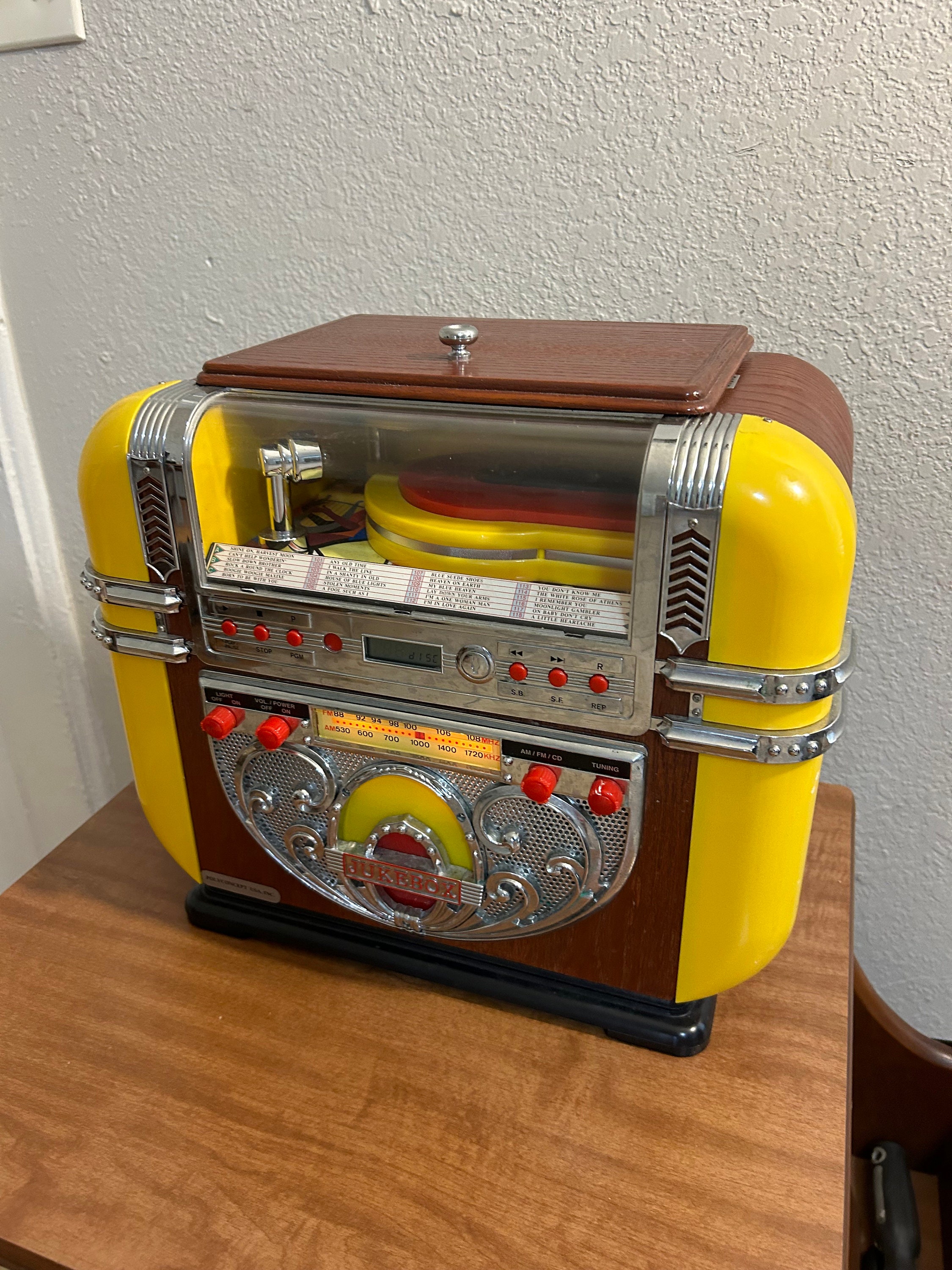 Vintage Polyconcept USA AM/FM Radio Jukebox - Etsy