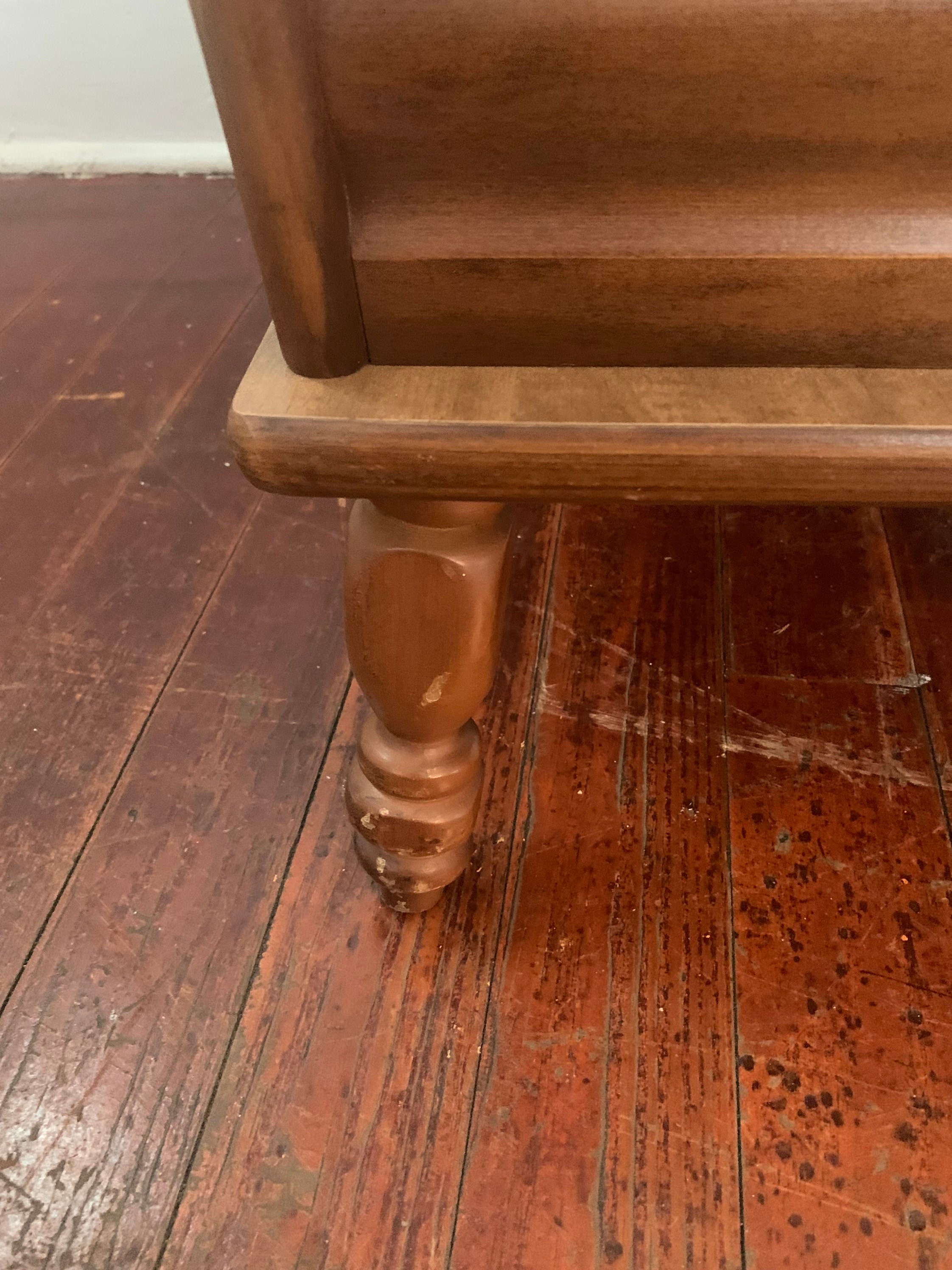 Vintage Magazine Rack Table - Etsy