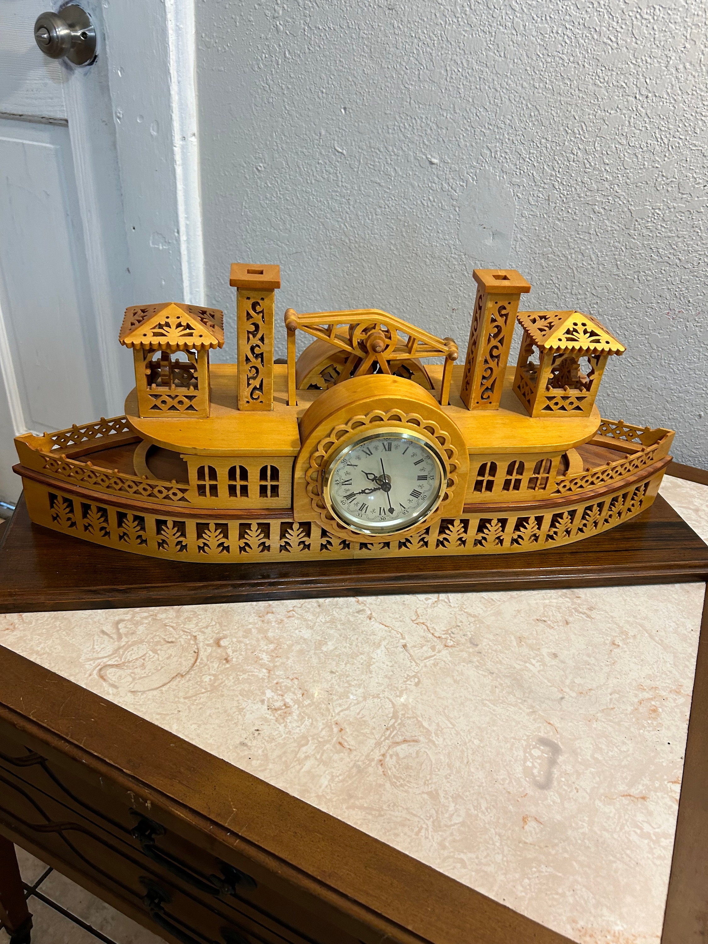 Vintage Boats Clock - Etsy