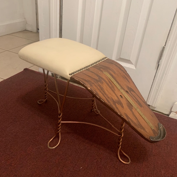 Shoe Salesman Fitting Stool - Etsy