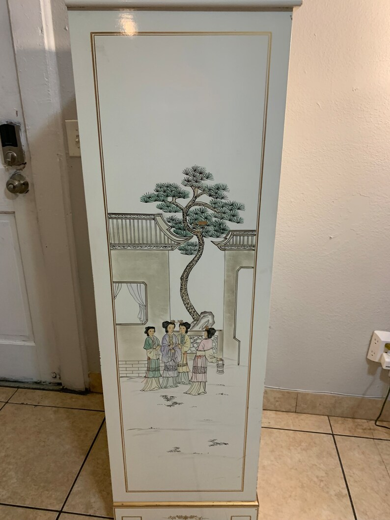 Vintage Asian Oriental Lingerie Chest 6 Drawers Dresser - Etsy