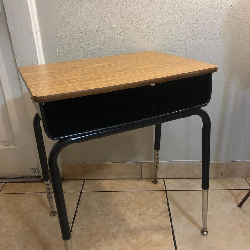 Vintage School Desk - Etsy