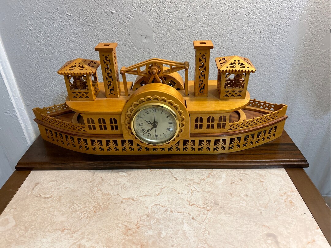 Vintage Boats Clock - Etsy