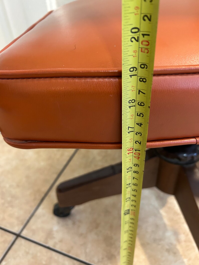 Vintage Sturgis Posture Chair Co Rolling Secretary Stenographer Office ...