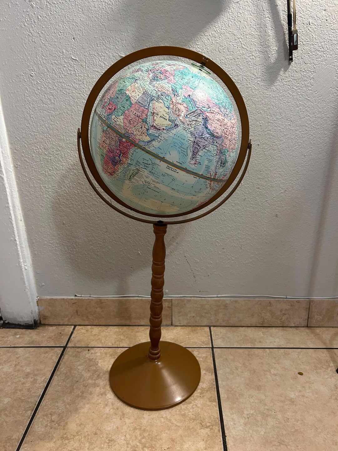 VINTAGE GLOBEMASTER REPLOGLE Globe - Etsy