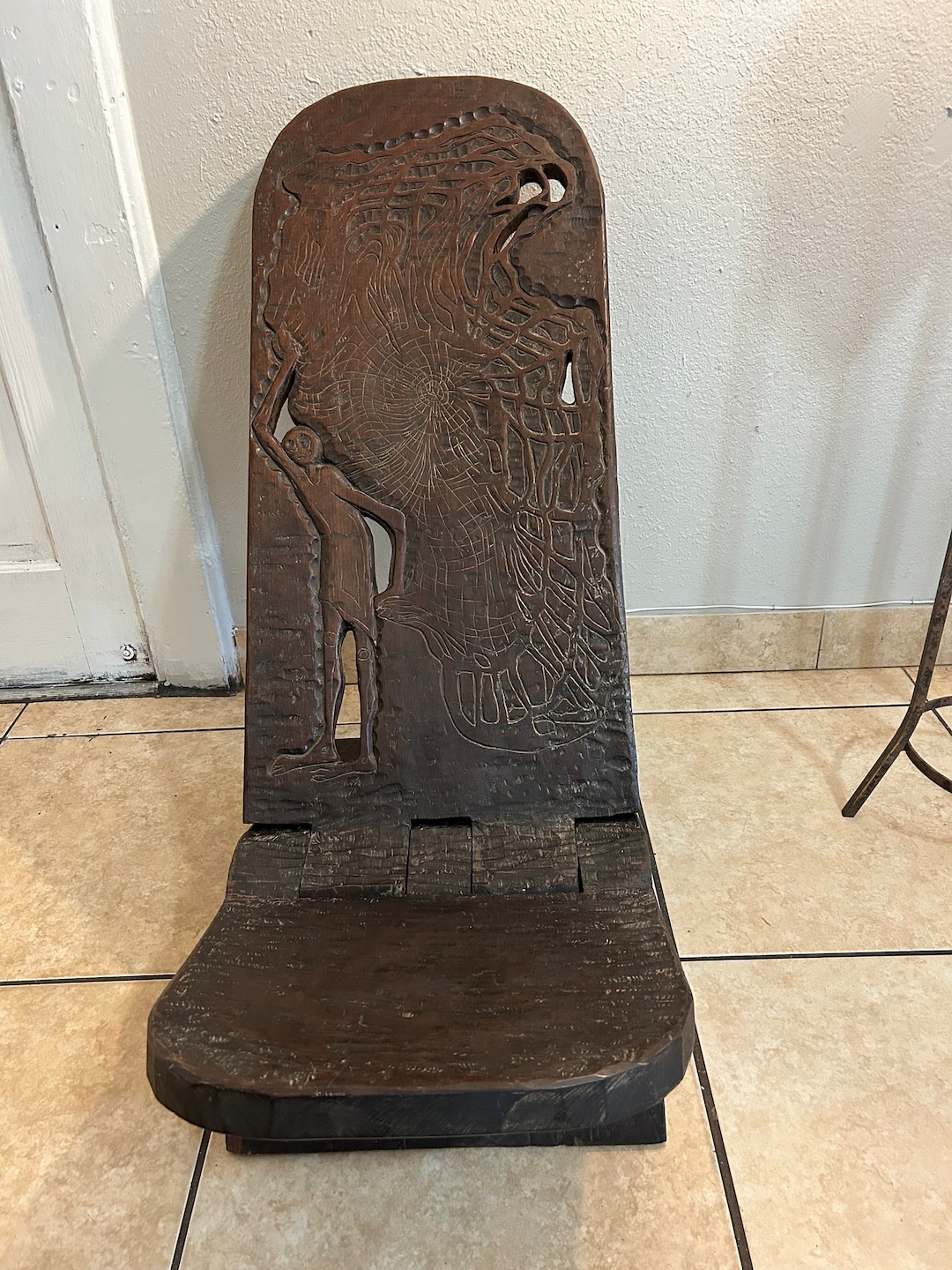 VINTAGE Antique AFRICAN BIRTH Chair - Etsy
