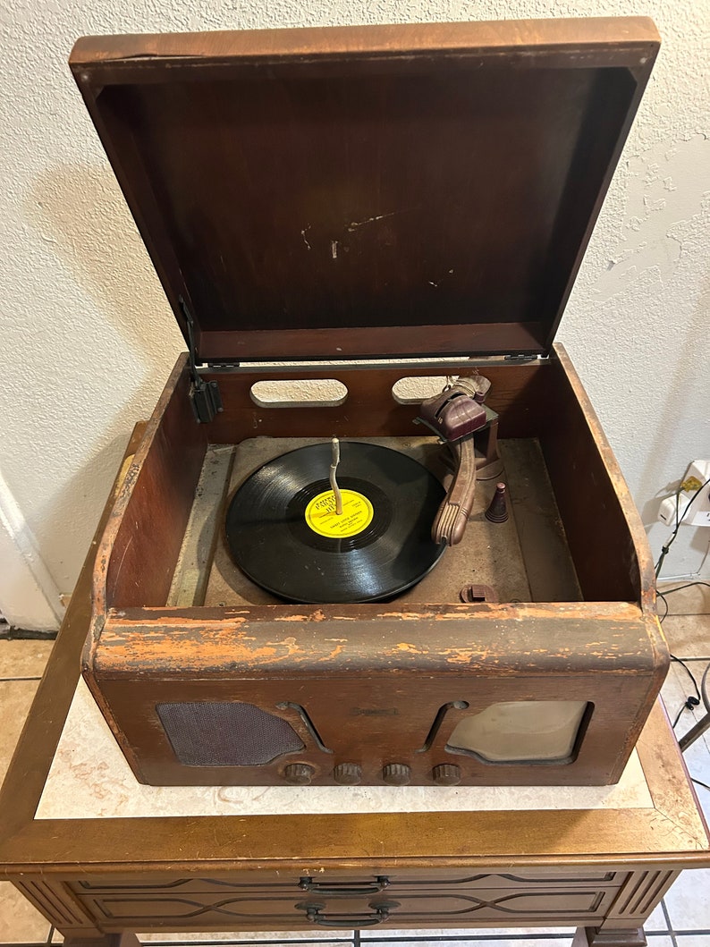 Antique 1900 Tube Radio - Etsy