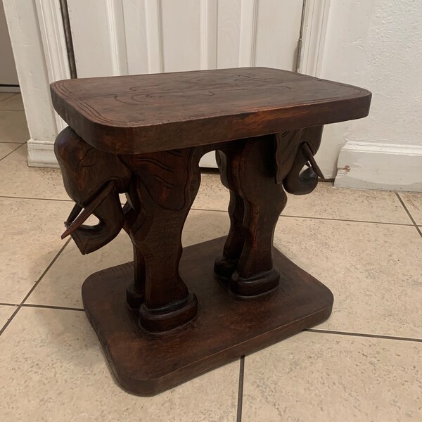 Elephant Side Table - Etsy