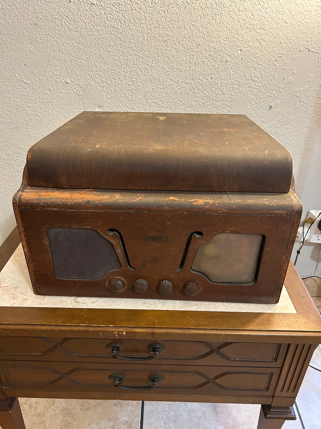 Antique 1900 Tube Radio - Etsy