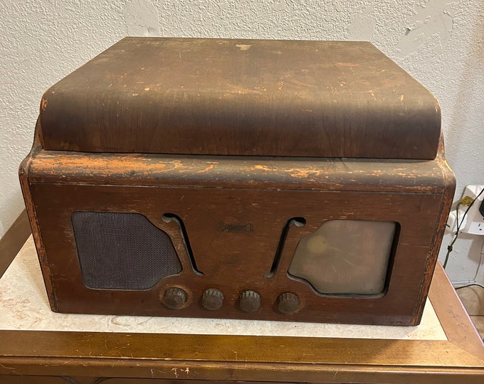 Antique 1900 Tube Radio - Etsy