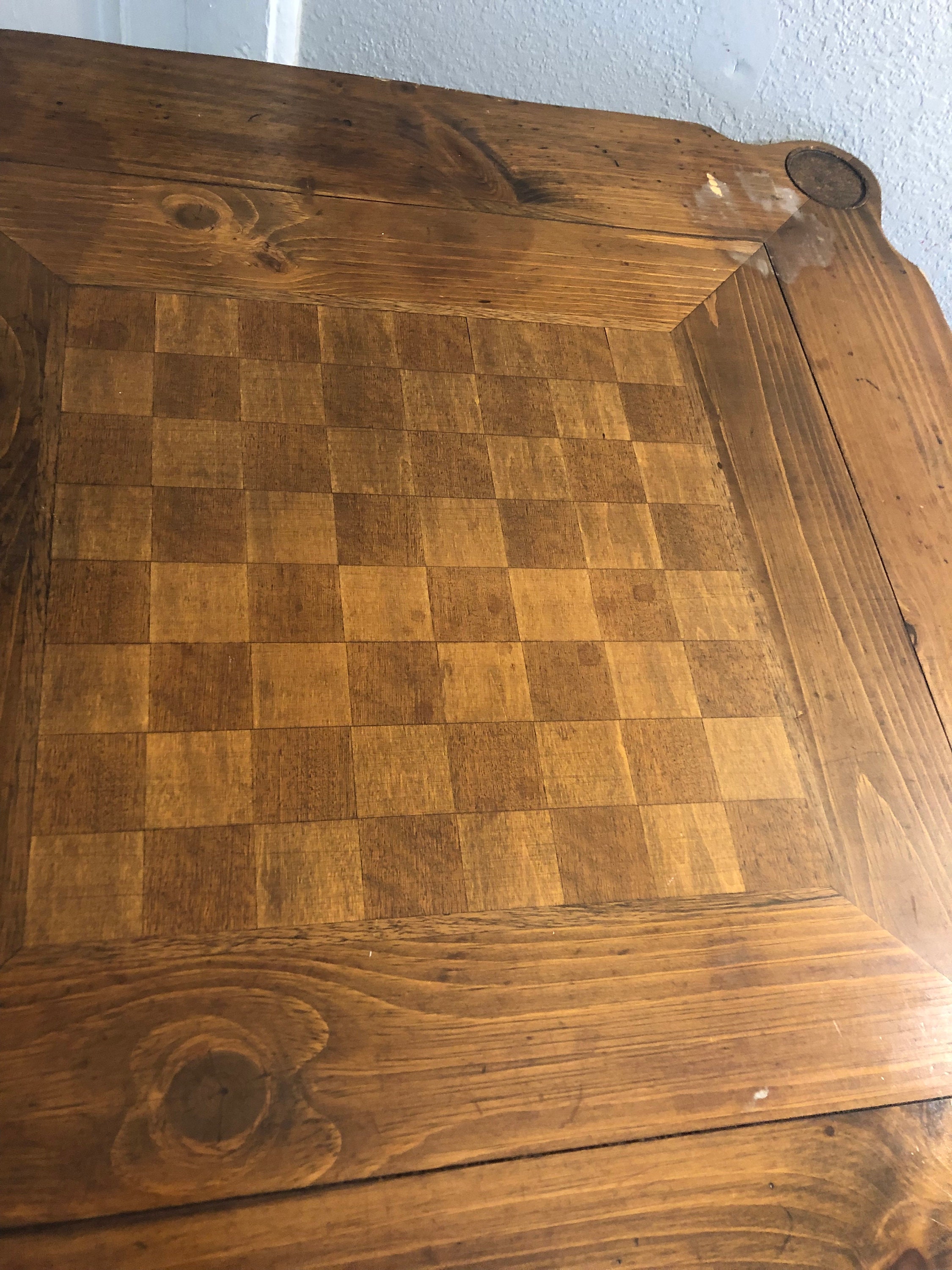 Antique Ethan Allen Old Tavern Game Table - Etsy