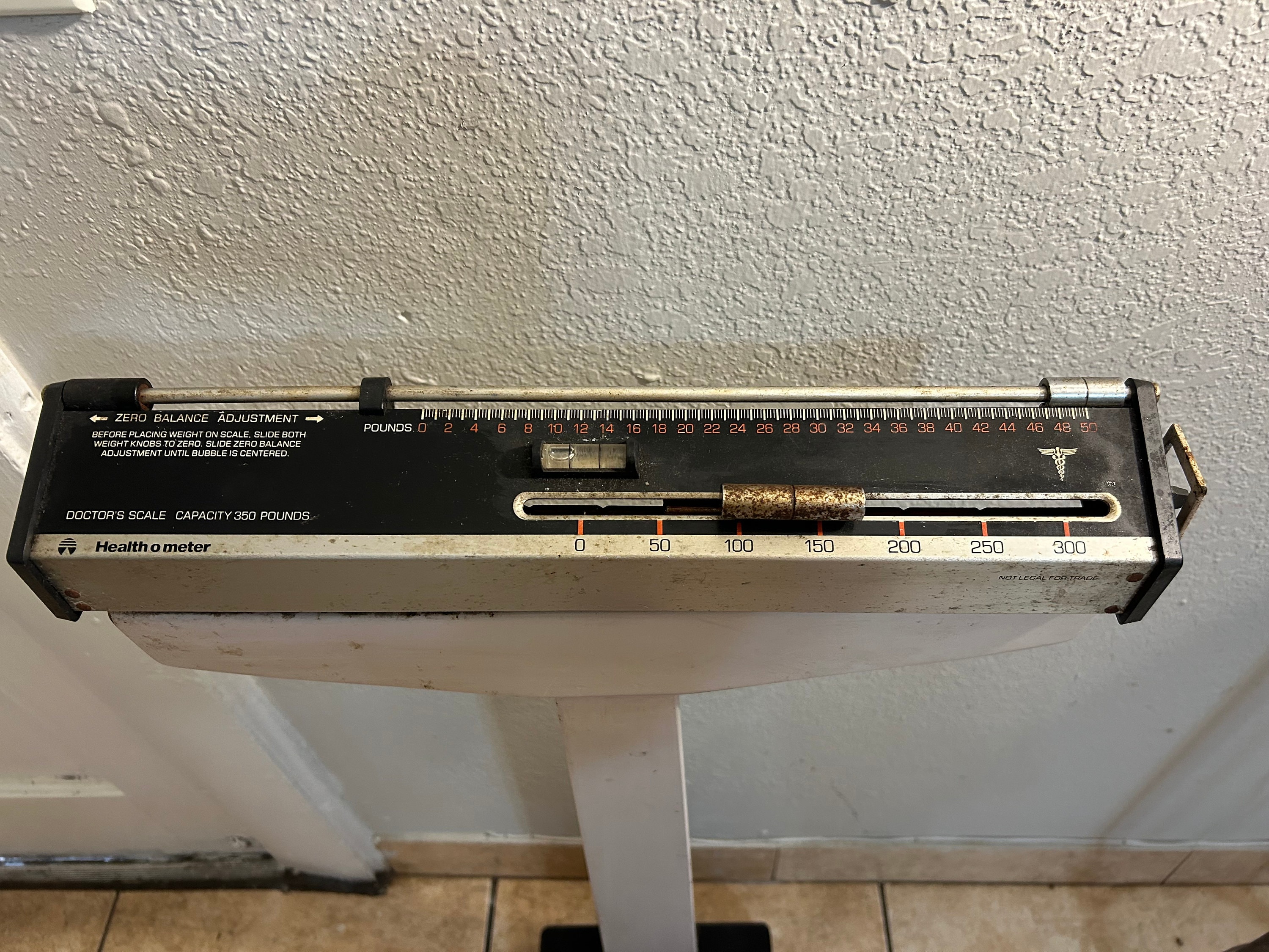 Vintage HEALTH O METER Doctor's Scale Office Style Weight 350lb - Etsy