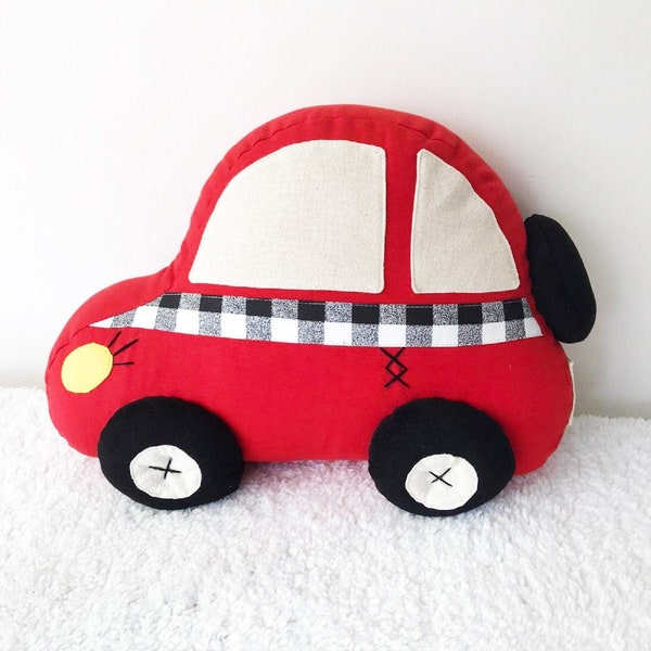Car Shaped Pillow - Etsy